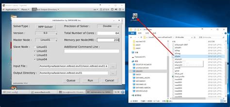 鑫威資訊 Simware 鑫威資訊自行開發ls Dyna計算平台 Simware Linux Ls Dyna Jobsubmitter