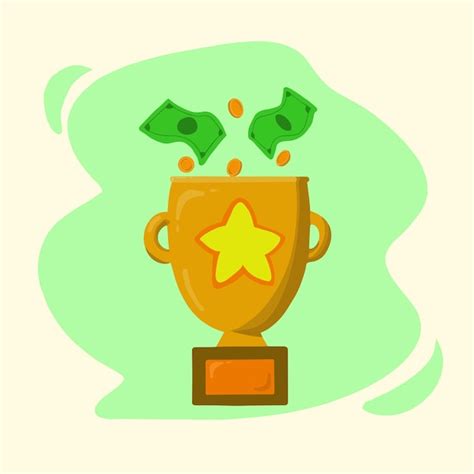트로피 무료 벡터의 상금 프리미엄 벡터