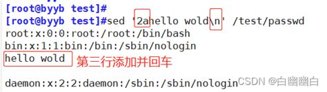 文本三剑客之sed编辑器 csdn博客
