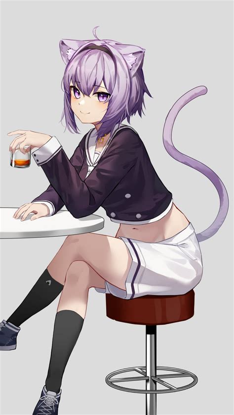 Nekomata Okayu Hololive Drawn By Wazd Danbooru