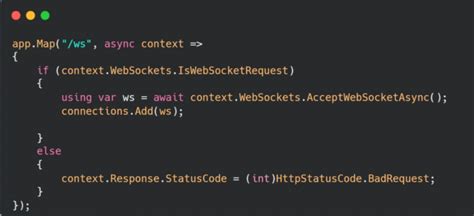 Websockets In Aspnet Core How To Use Them
