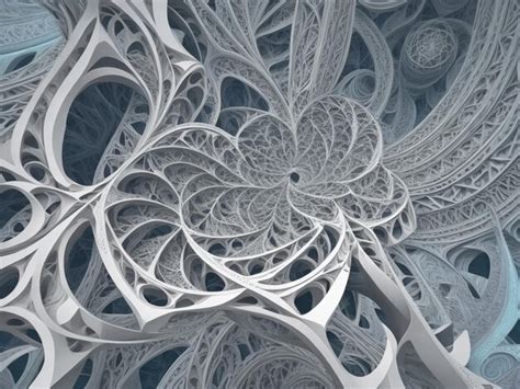 Fractal Geometry Structure Detailed Quality Realisticexterior Premium