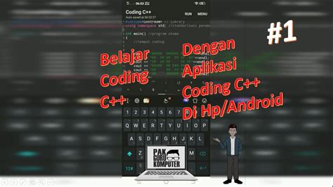 Belajar Coding C Pada Androidhandphone Mobile Menggunakan Aplikasi