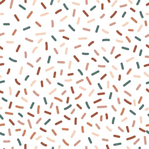 Premium Vector Terracotta Abstract Seamless Pattern Modern Art Style