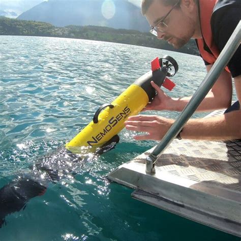 Nemosens By Rtsys Underwater Acoustics And Drones Is A Compact Autonomous Underwater Vehicle