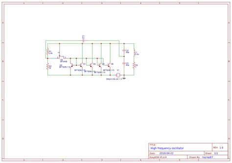 High Frequency Oscillator Platform For Creating And Sharing Projects OSHWLab