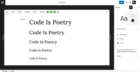 Exploring Wordpress Global Styles Nudge Themes