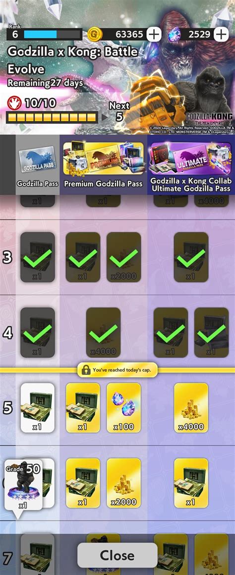 So Since When Was There A Pass Level Up Limit Rgodzillabattleline