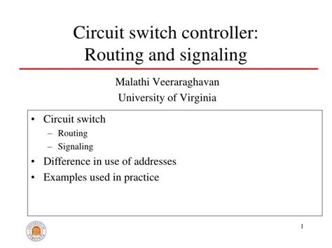 Ppt Circuit Switch Controller Routing And Signaling Powerpoint Presentation Id6483741