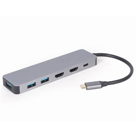 Cablexpert Usb Type C 3in1 Multi Port Adapter Hub Hdmi Pd Stefinet Multimedia