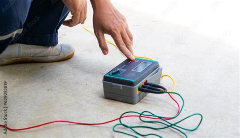 Ground Test Box For Inject Into Electrical Equipment For Testing Resistance Between Electrical