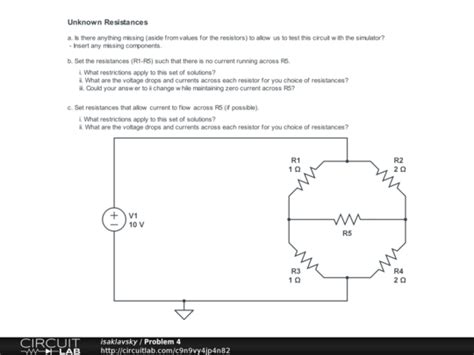 Problem 4 CircuitLab