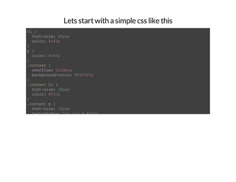 Introduction To Css Preprocessors Ppt