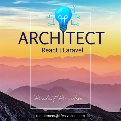 Life Vision On Linkedin Architect Fullstack React Laravel