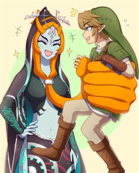 Link Midna And Midna The Legend Of Zelda And 1 More Drawn By Enni
