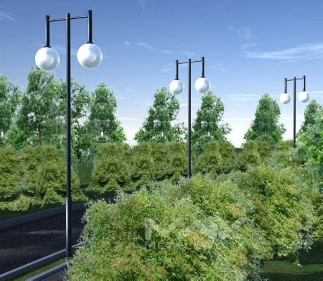 Декоративные опоры освещения особенности применения и оформления