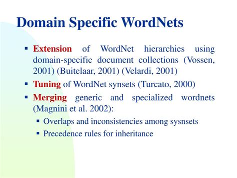 Ppt The Wordnet Lexical Database Powerpoint Presentation Free Download Id5916447