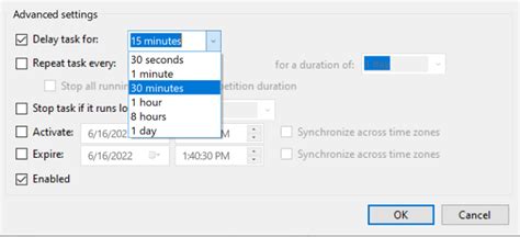 How To Delay A Scheduled Task In Task Scheduler In Windows 1110