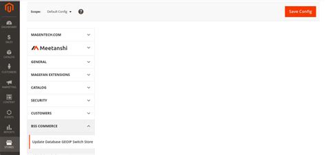 How To Fix The Issue Update Database Geoip Switch Store Blank Page