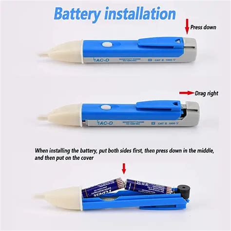Voltage Detector Tester Pen Ac Voltage Indicator 90 1000v Ido Lk