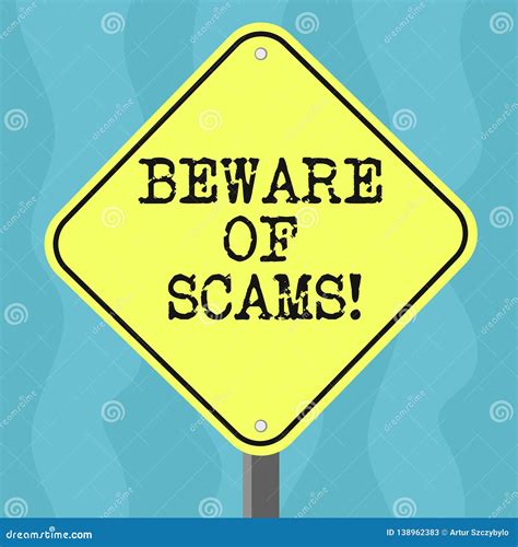 Conceptual Hand Writing Showing Beware Of Scams Business Photo Text