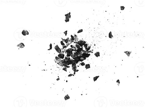 Explosion Stone Particle 55333091 Png
