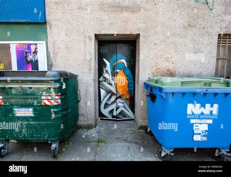 Street Art Project Openclose Dundee Using Art On Doors In Out Of The