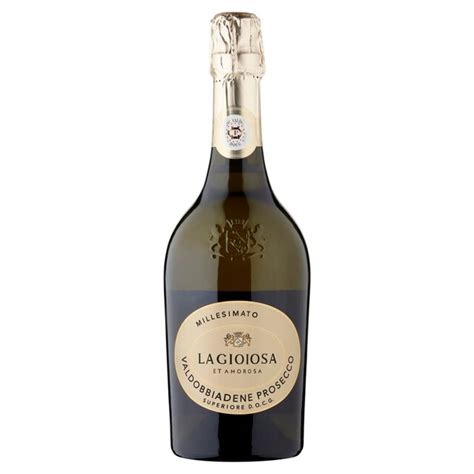 La Gioiosa Brut Prosecco Valdobbiadene DOCG Superiore Millesimato | Ocado