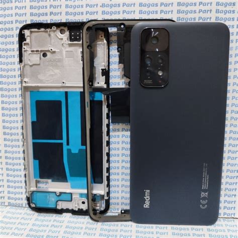 Jual Casing Housing Kesing Fullset Xiomi Redmi Note 11 4G 11S Lengkap 3 Bagian Backdor
