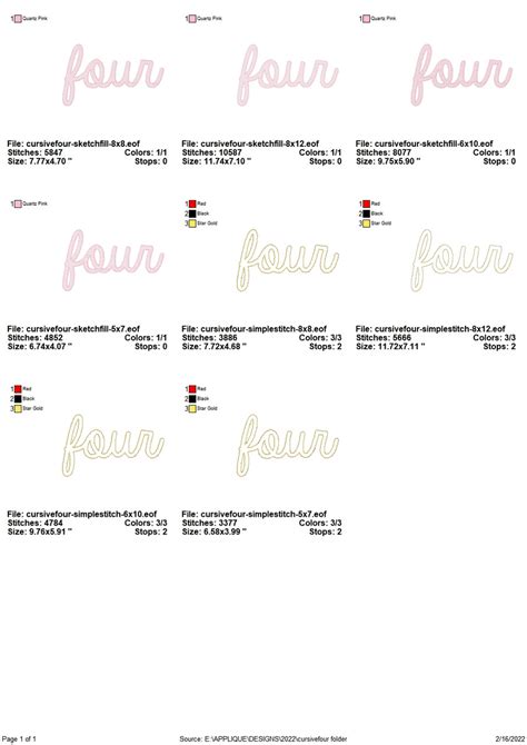 Cursive Numbers 1 10 Cursive Script Calligraphy Number Stencils 0 To 9