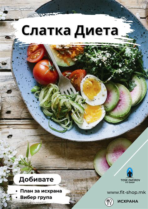 План за Исхрана Fit Shop