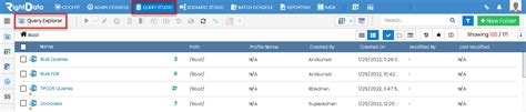 query chain rightdata