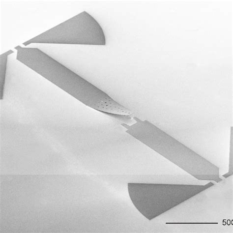 SEM Picture Of A RF MEMS Switch In Microstrip Configuration Download Scientific Diagram