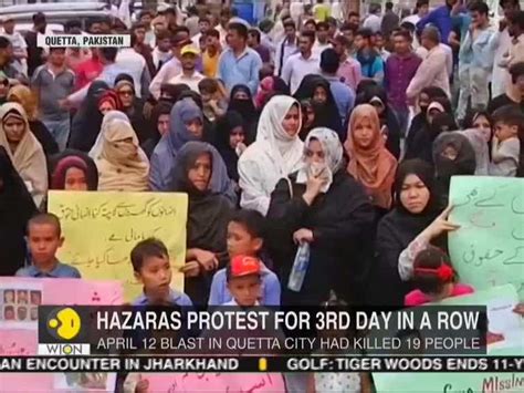 Minority Hazaras In Pakistan Protest For Third Day After Quetta Attack
