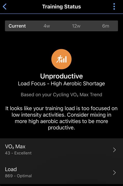 Training Status On My Garmin Device By WindWarrior Equipment TrainerRoad