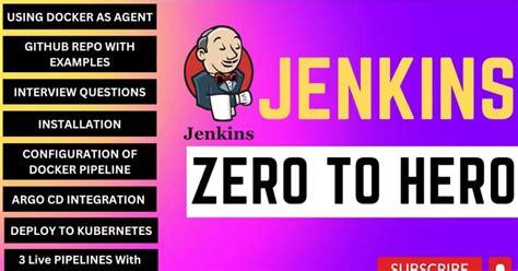 Prasad Suman Mohan On Linkedin Jenkins Zero To Hero How To Install Configure And Use Jenkins