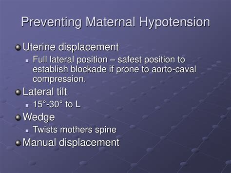 Effects Of Pregnancy On Technique Of General And Regional Anaesthesia Ppt Download