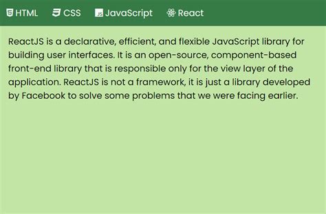 How To Change Tabs On Hover With CSS And JavaScript GeeksforGeeks