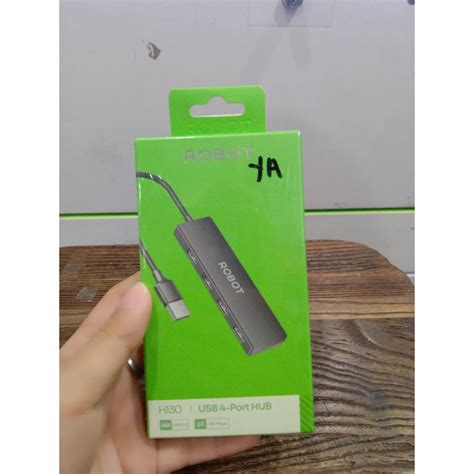 Jual USB 4 PORT HUB ROBOT H130 ORIGINAL Shopee Indonesia