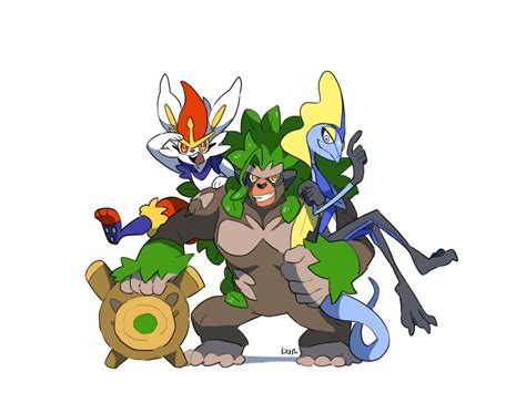 Cinderace Inteleon And Rillaboom Pokemon Drawn By Ban Ban Danbooru