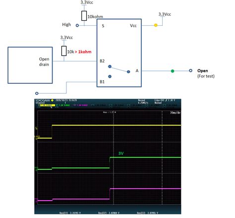 Sn74lvc1g3157 Output Voltage Drop Switches And Multiplexers Forum Switches And Multiplexers