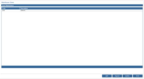 📝 Distribution Zones Parameters Pinewood Technologies Plc
