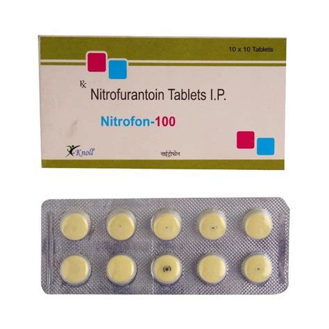 Nitrofurantoin 100 Mg Tablets At ₹ 90 Stripe Nitrofurantoin Tablet In