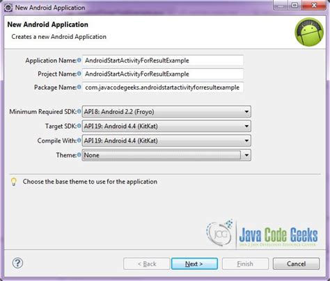 Android Startactivityforresult Example Java Code Geeks