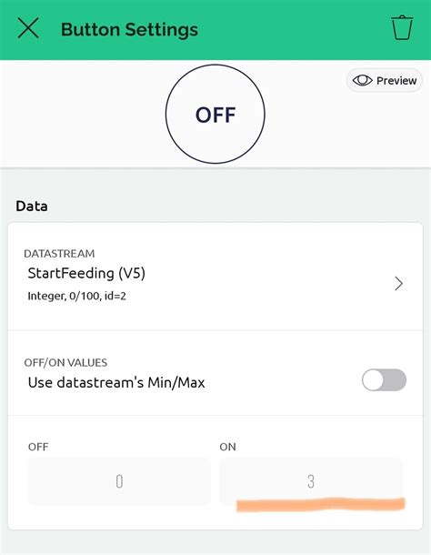 Blynk Android App Doesnt Save Button Custom On Off Values Anymore