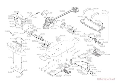 Yokomo Drift Package DRB Exploded Views DP DRBHSB RCScrapyard Radio Controlled Model