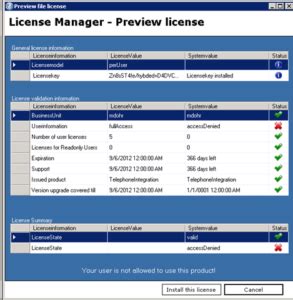 How To Activate Per User Licensing In CRM 2011 Mscrm Addons