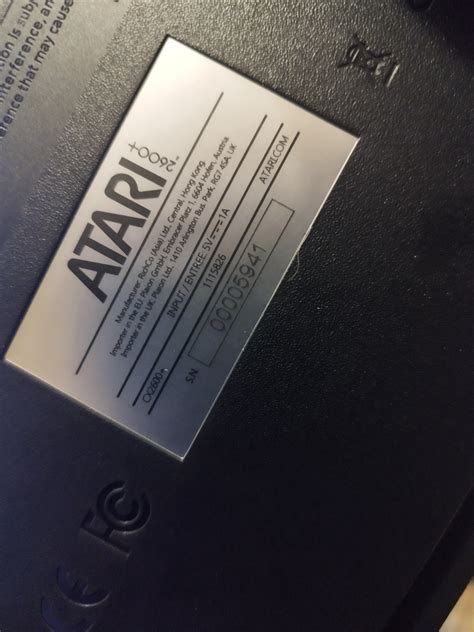 Serial Number List Page 4 Atari 2600 AtariAge Forums