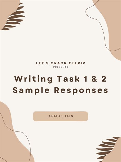 Celpip Writing Task 1 And 2 Sample Answers Pdf Odor Parks