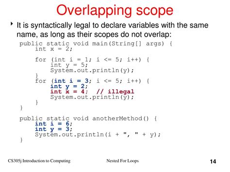 Ppt Topic 6 Nested For Loops Powerpoint Presentation Free Download Id456354
